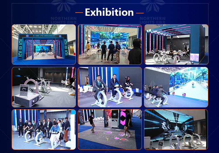 Northern Lights 3D Holographic Projection Interactive Gaming Projector