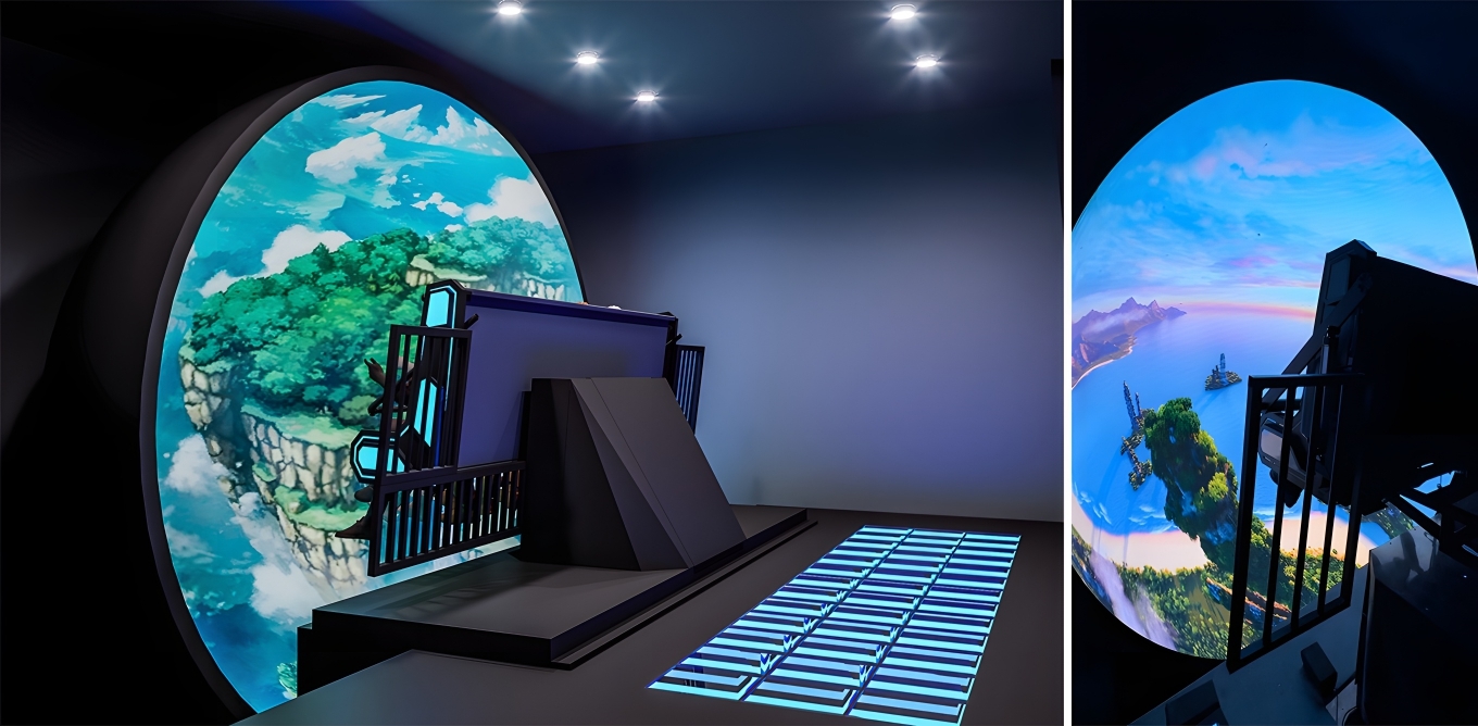 5D Dome Suspended Flying Cinema