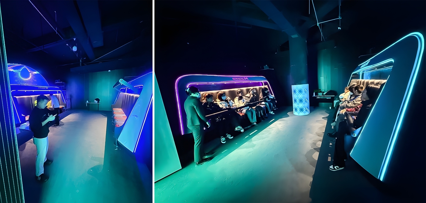 5D Dome Suspended Flying Cinema