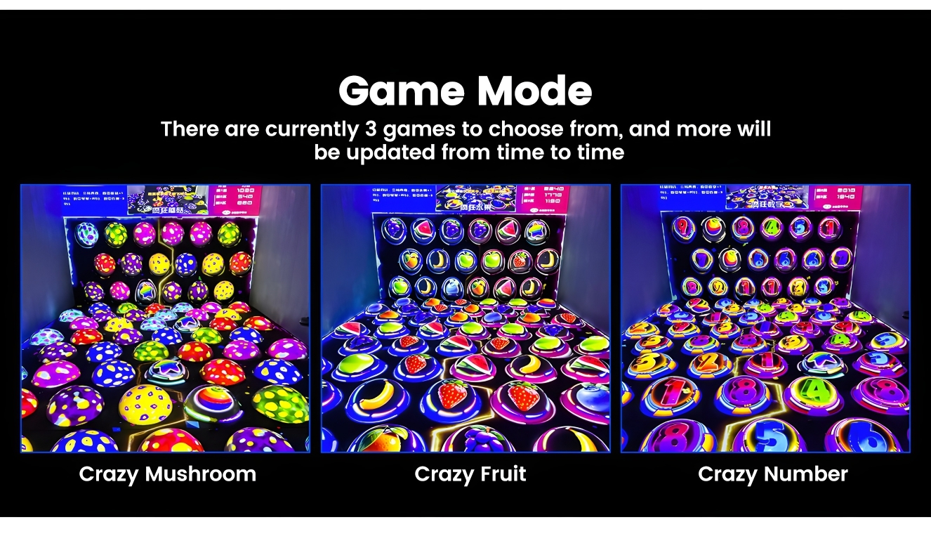 Amusement Park Indoor Colorful Bouncy Ball Game Interactive Jumping ...