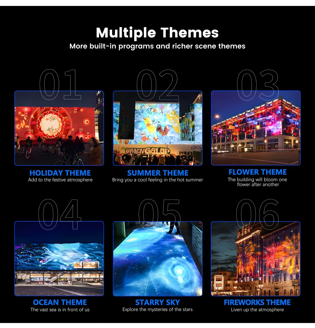 8500 LM Interactive Projection Mapping Outside Immersive Projection Mapping 8500 LM Interactive Projection Mapping Outside Immersive Projection Mapping