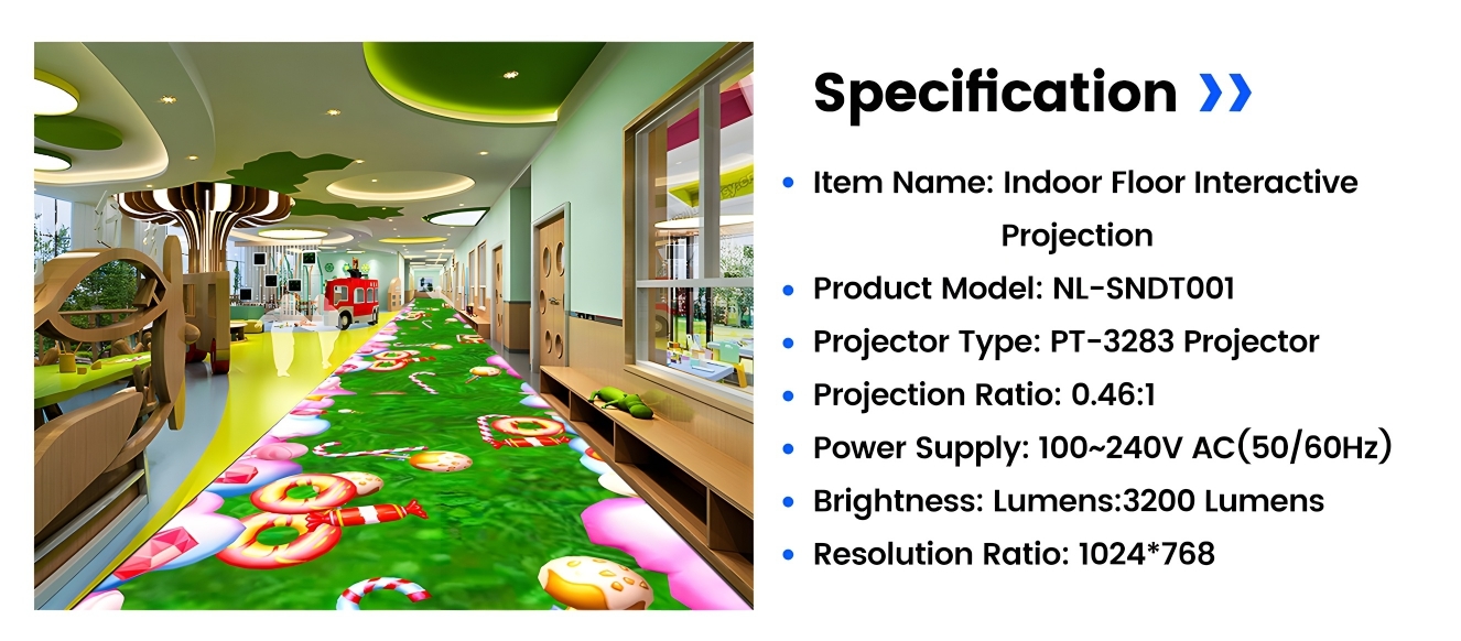Large Screen Interactive Wall/floor System, Interactive Wall Floor ...