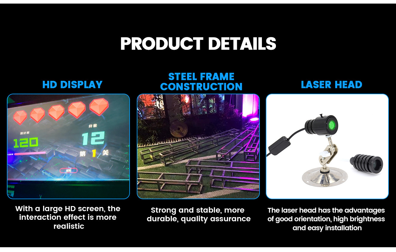 Northern Lights Super Maze Game Electric Cross Game Laser Light Game
