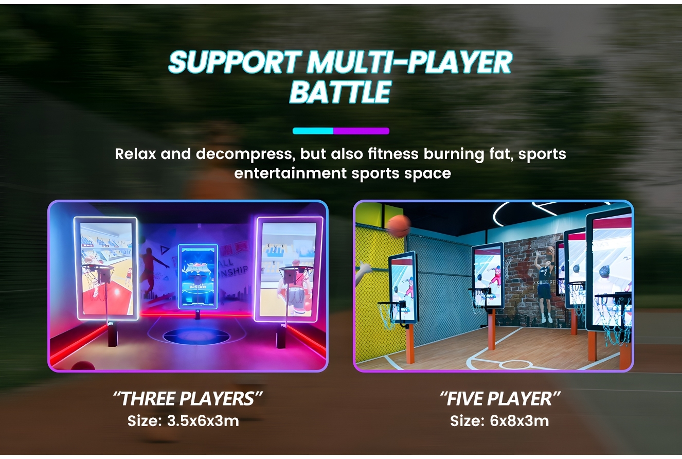 Entertainment Mini Basketball Sport Arena Activate Game Interactive ...