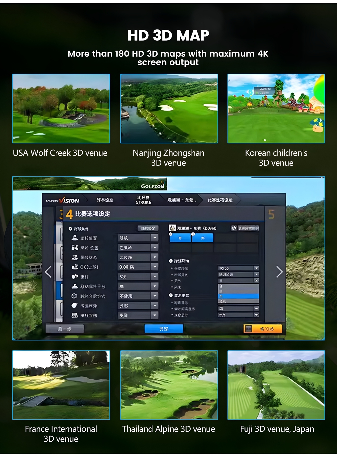 Ar Interactive Projection Game Machine Home Golf Simulator Launch ...