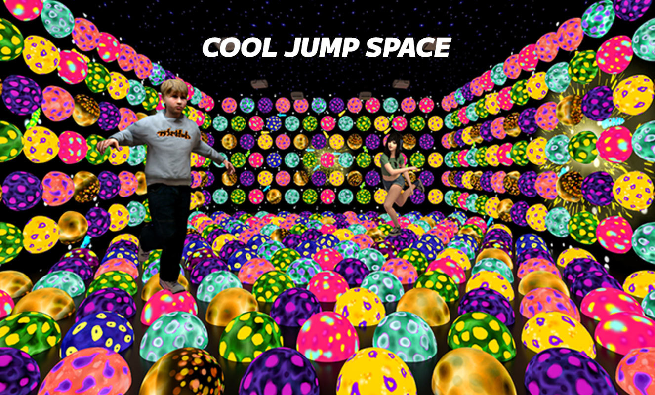 Amusement Park Indoor Colorful Bouncy Ball Game Interactive Jumping ...