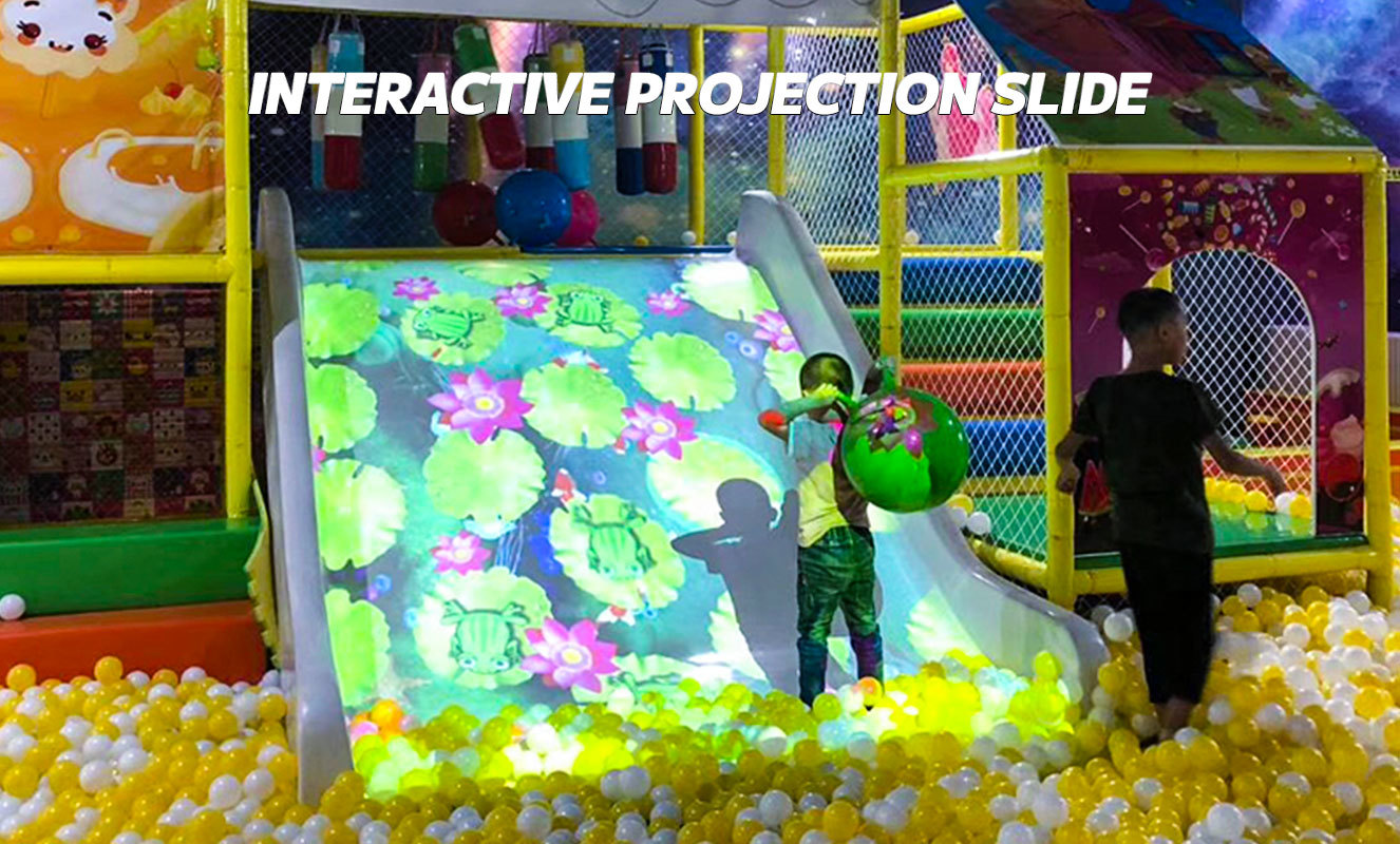 Northern Lights Floor Projector Game Slide Interactive Floor Projector Game