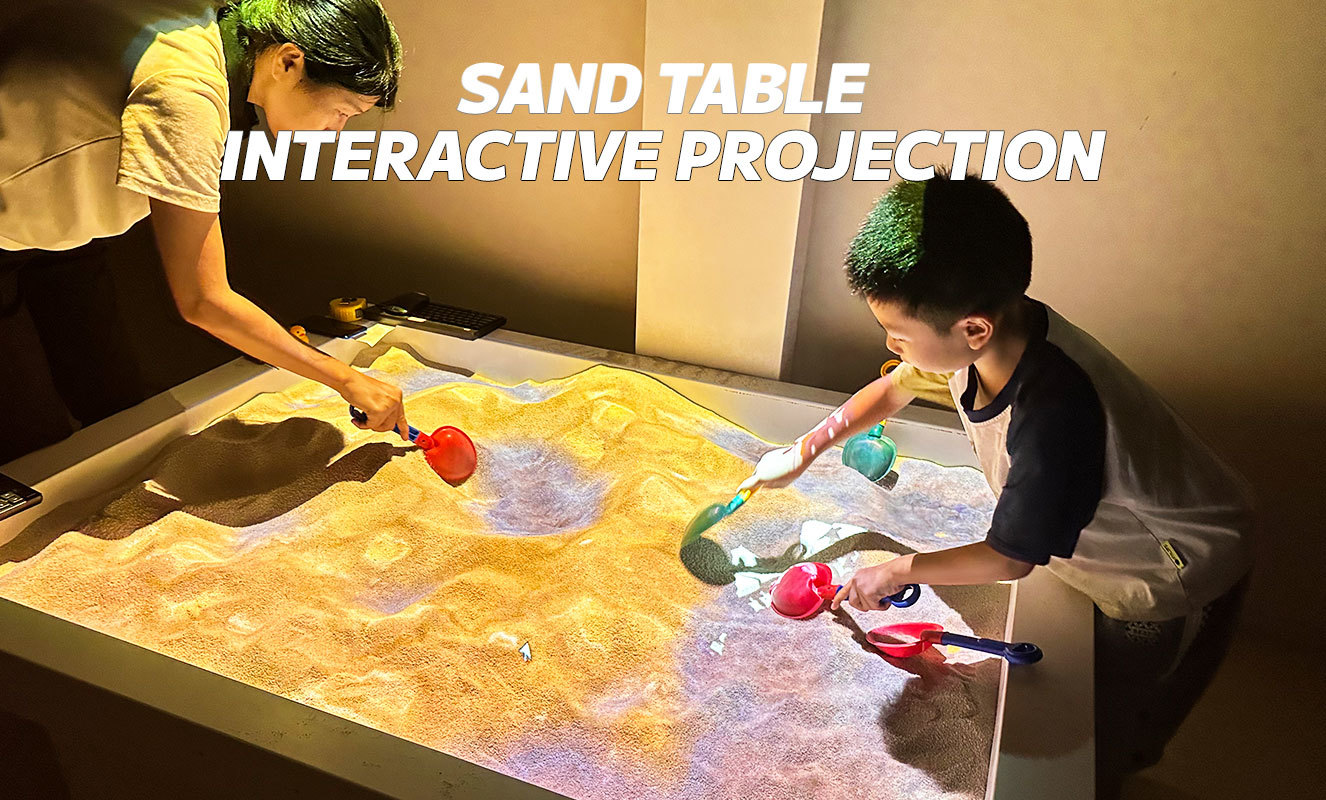 1024*768 Projector Sand Table Interactive Projection Game 3400 Lumens