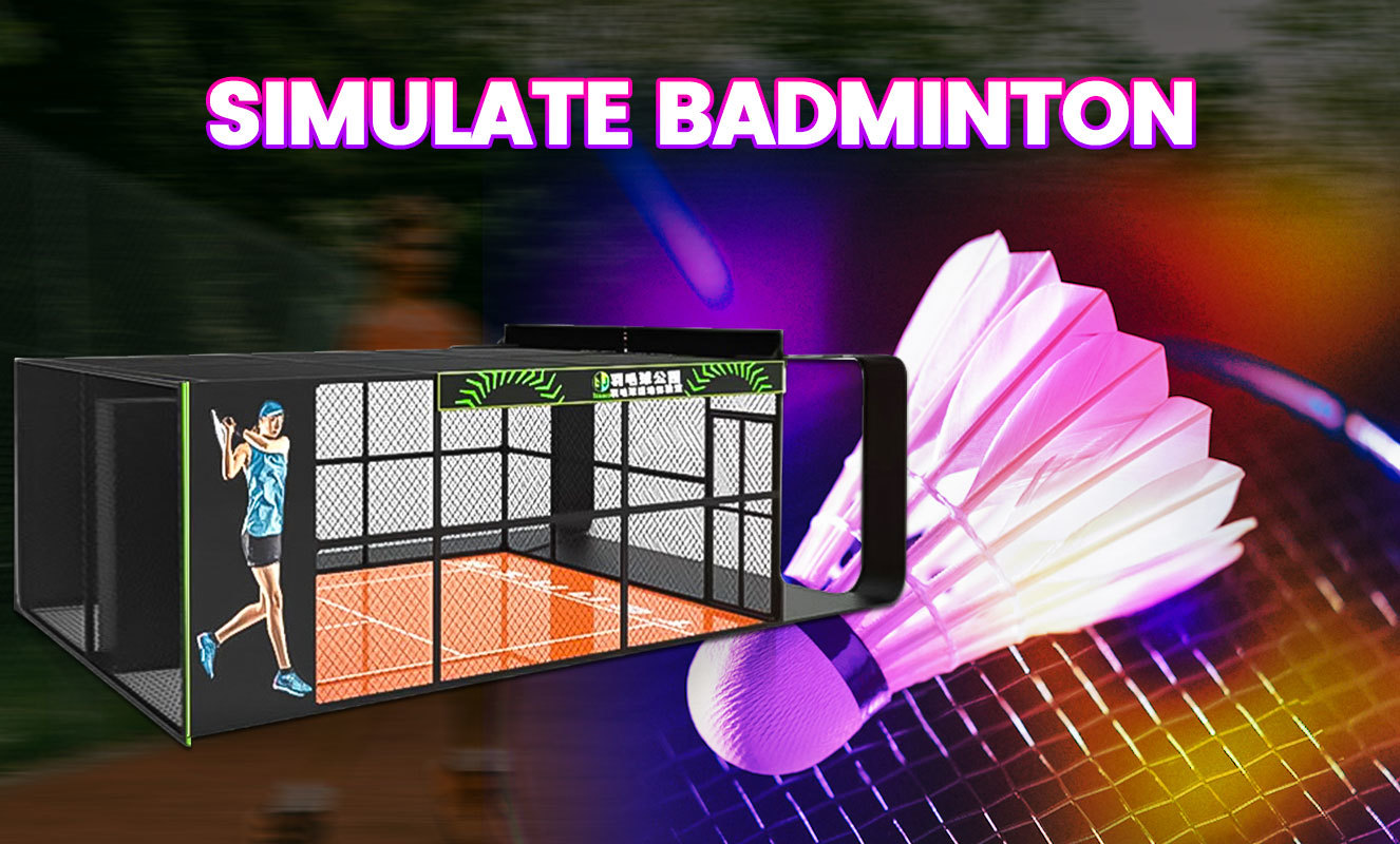 Interactive Projection Badminton Hall Simulates Automatic Launching ...