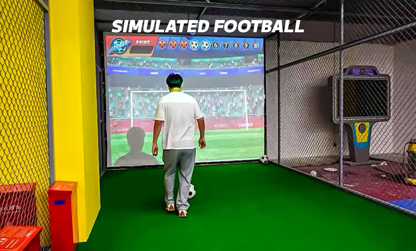 Indoor Interactive Ar Soccer Game Simulator Virtual Football Simulator