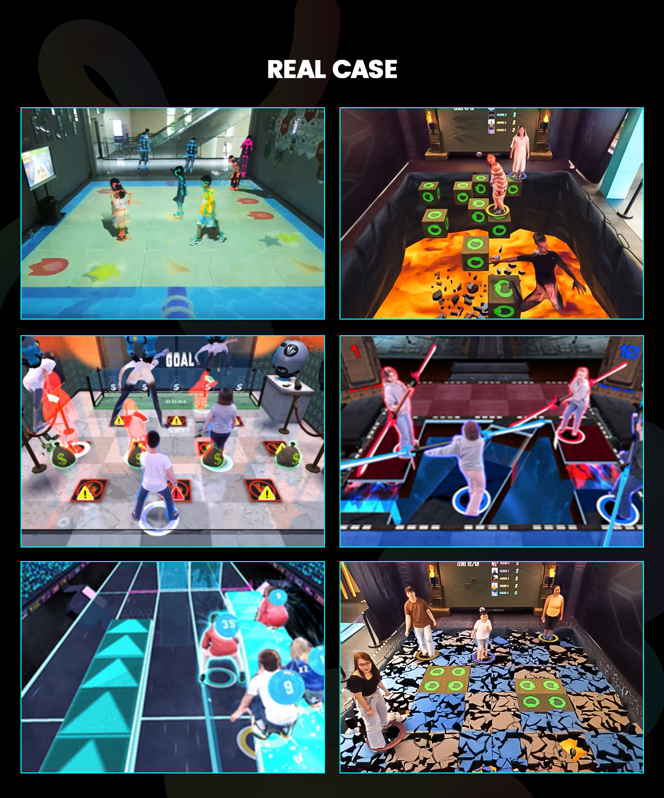 2025 Most Popular Immersive Interactive Projection Games Party Multiplayer