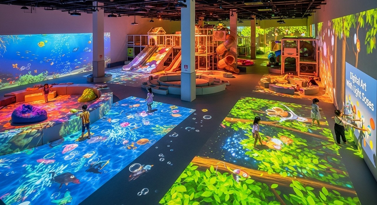 Interactive Projection: The Future of Indoor Playgrounds?