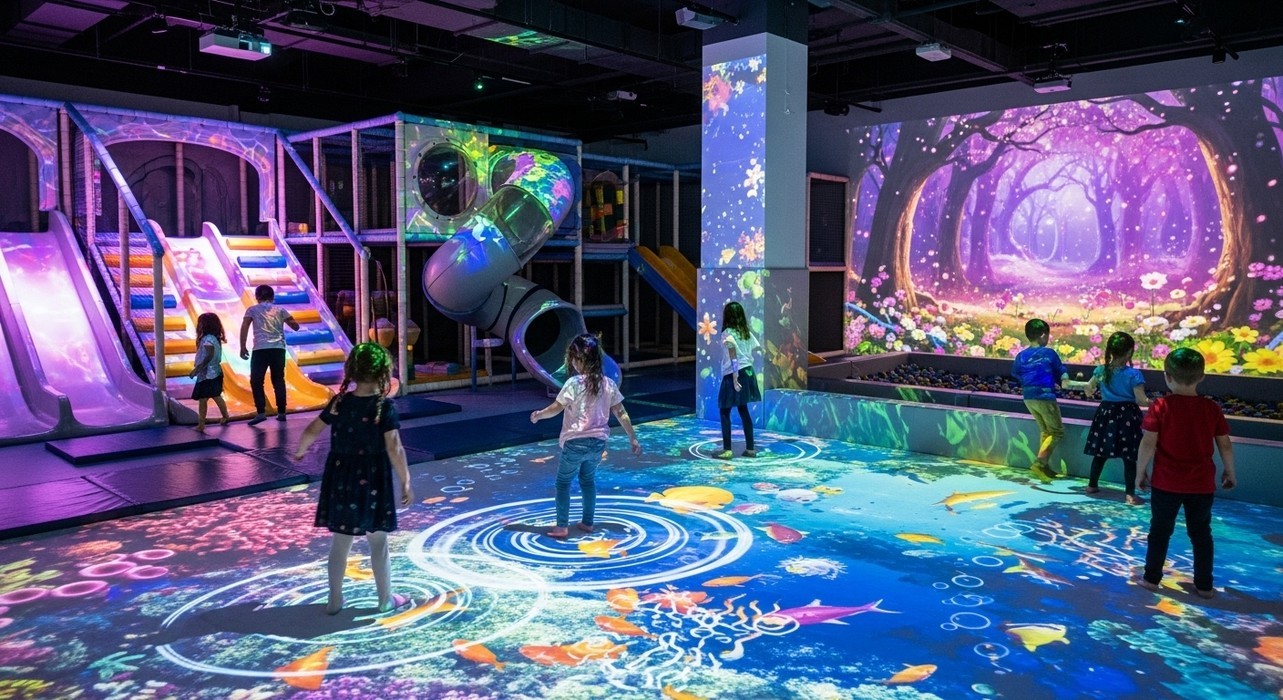 Interactive Projection: The Future of Indoor Playgrounds?