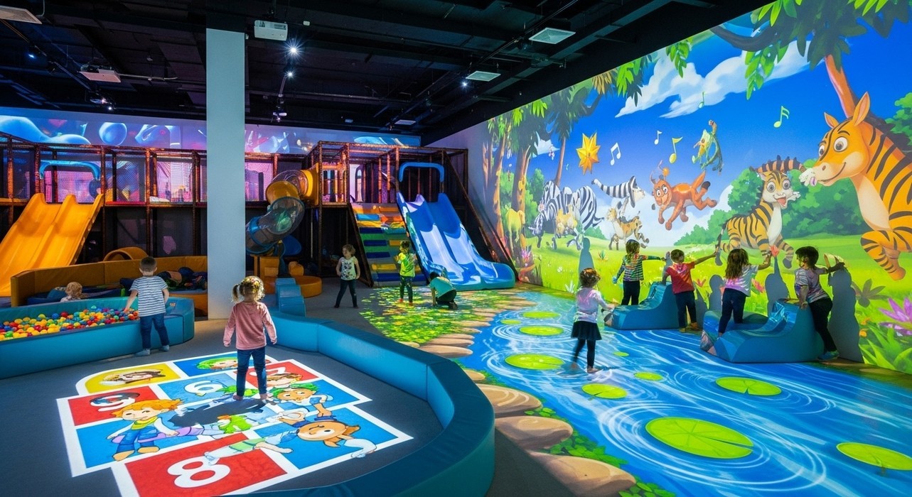 Interactive Projection: The Future of Indoor Playgrounds?