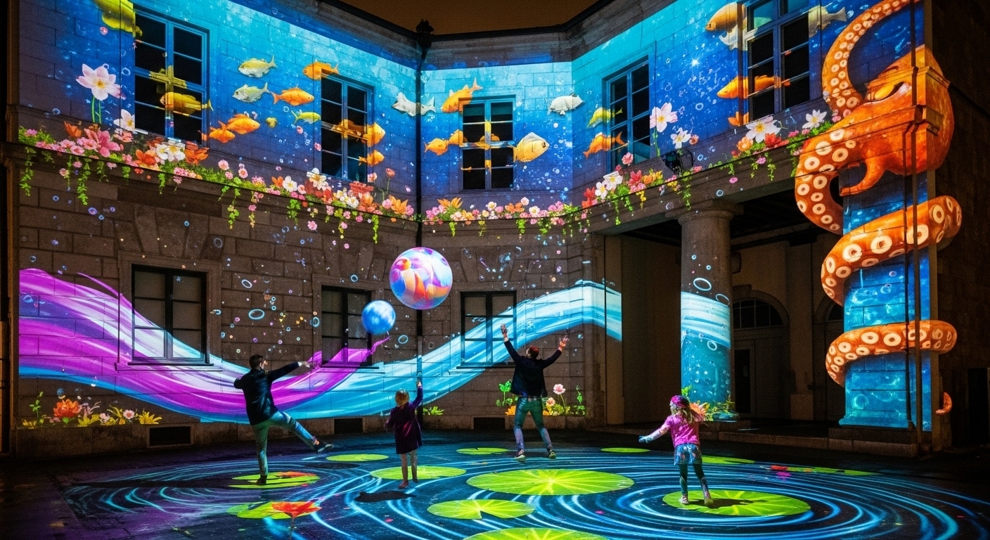 Outdoor Interactive Projection: A Buyer’s Guide