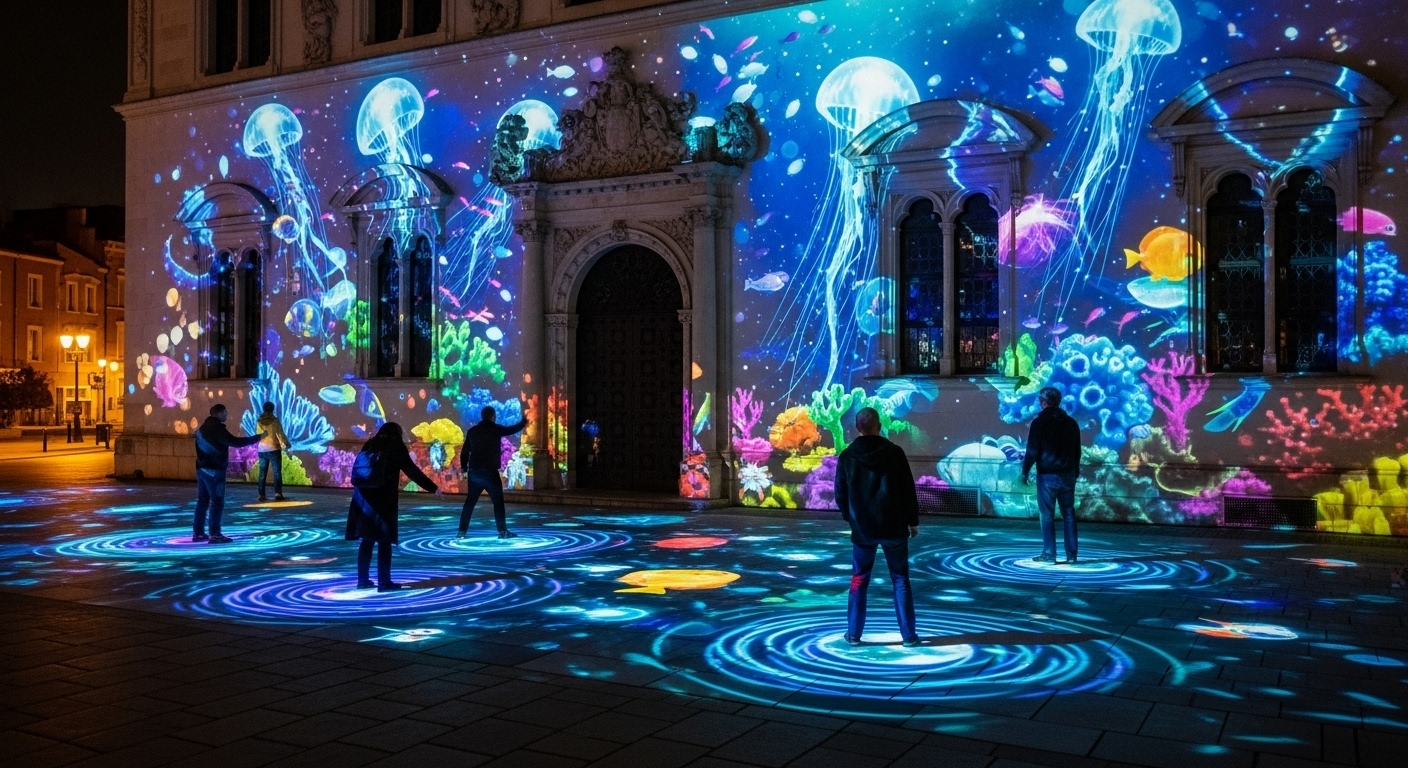 Outdoor Interactive Projection: A Buyer’s Guide