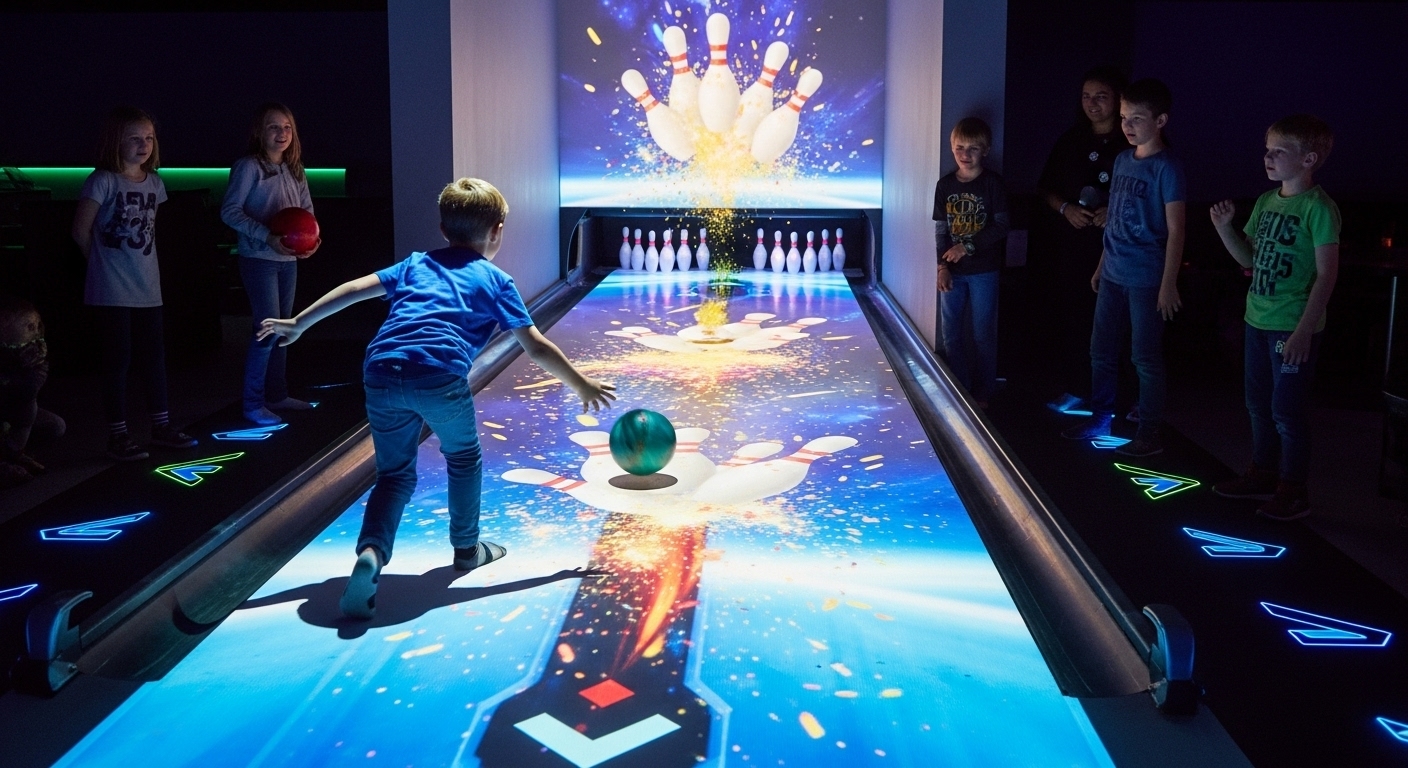 Explode Traffic with Interactive Projection Sports Games