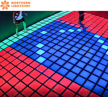 Jumping Game LED Dance Floor Tile Interactive Game Super Grid