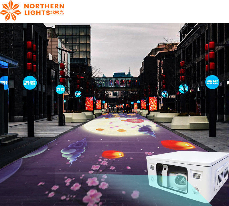 Streets And Squares Floor Interactive Projection 4200 Lm Floor ...