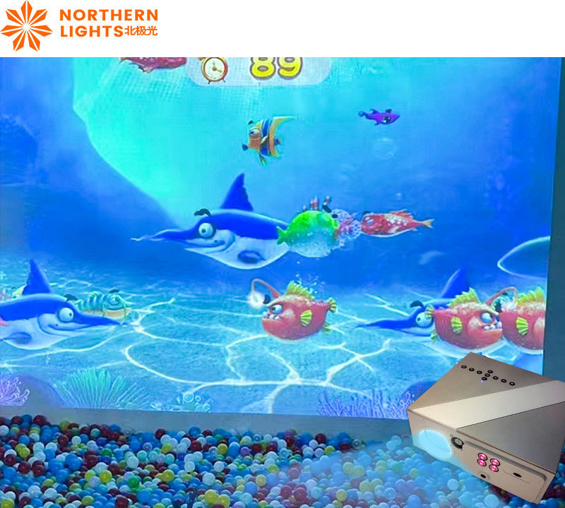 2500 Lumens Smashing Ball Interactive Projector Game System