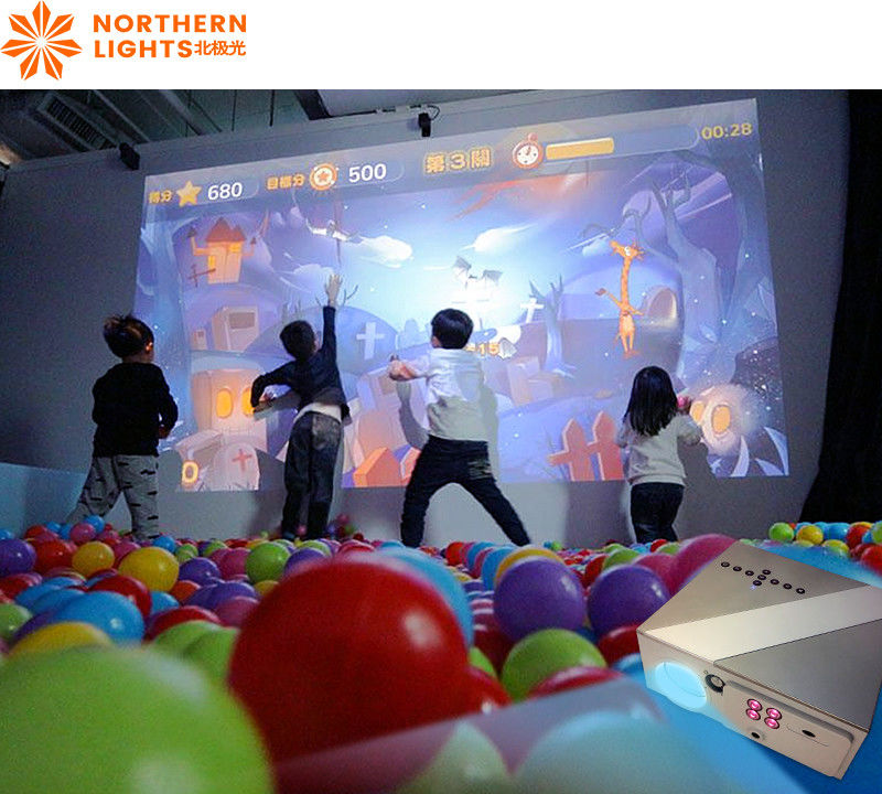Integrated Interactive Games Projector Smashing Balls Beam Interactive Game