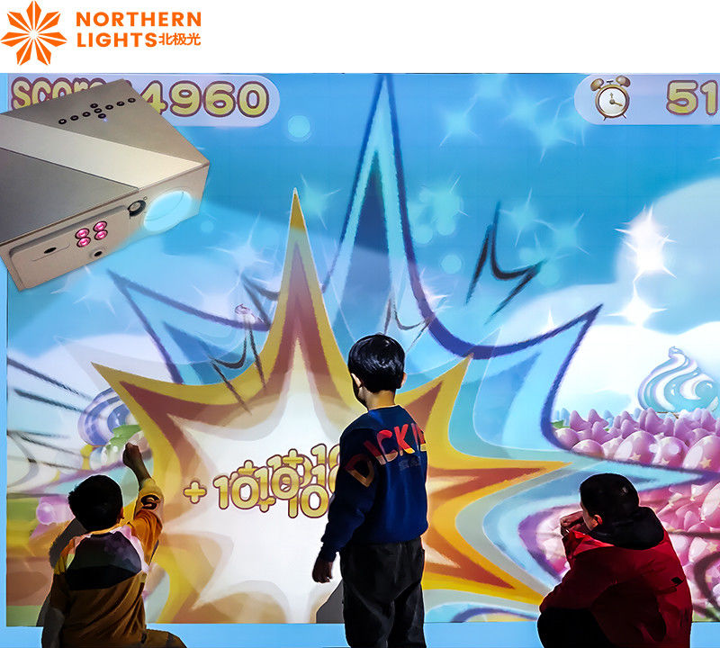 Integrated Interactive Projection Game Smashing Ball For Kids Park