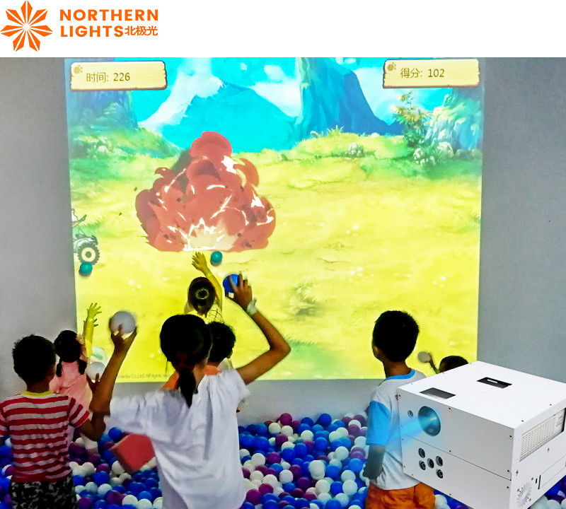 Children'S Park Interactive Wall Projection Smashing Balls Games