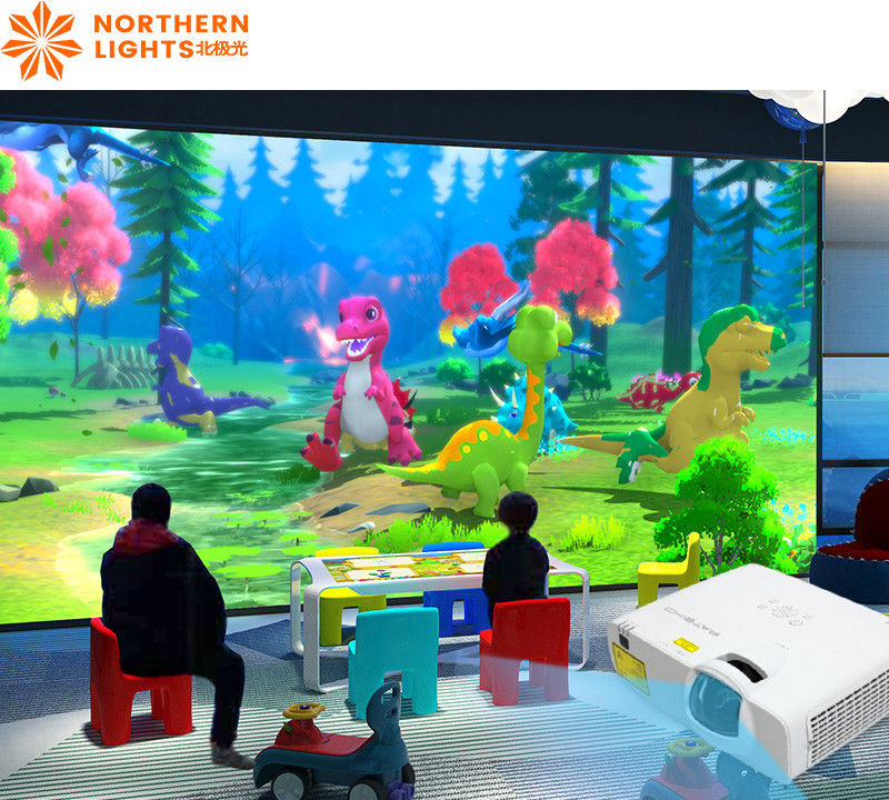Customized 3400lm Interactive Projector Game System Magic Painting
