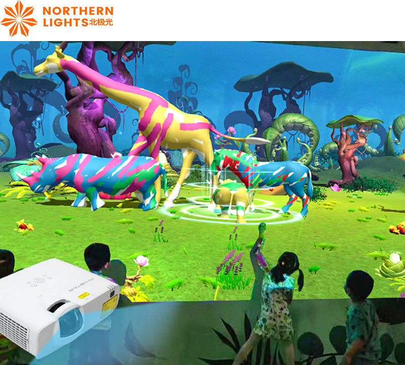 Indoor Interactive Wall Projector Games Magic Painting Floor Projection ...