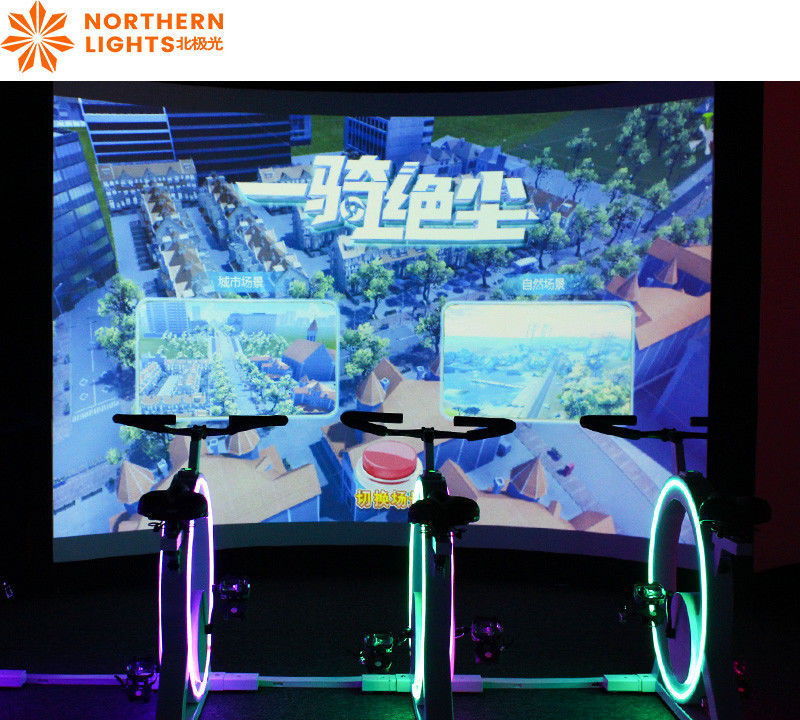 AR Interactive Projection Game Sports Fitness Dynamic Bike Game