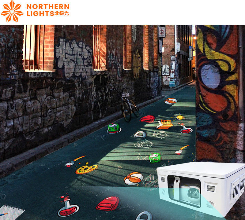 Northern Lights Floor Interactive Projection Outdoor Interactive Projector
