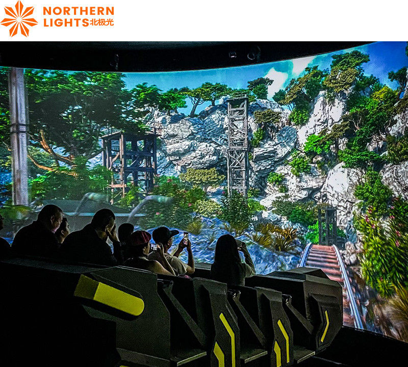 Orbit Cinema Immersive Projector 5D Visual Motion Immersive Track