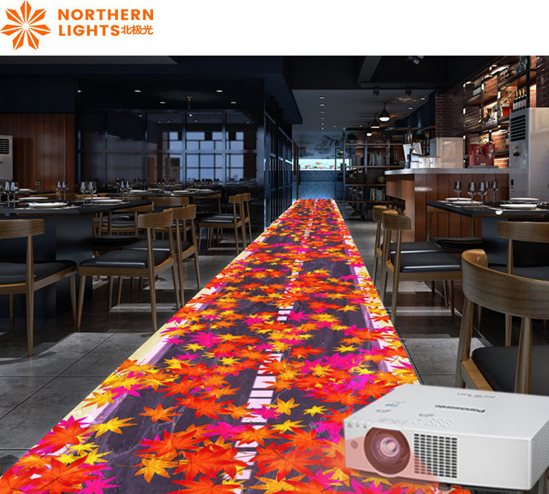 Immersive Interactive Gaming Projector System Fun Interactive Floor Games