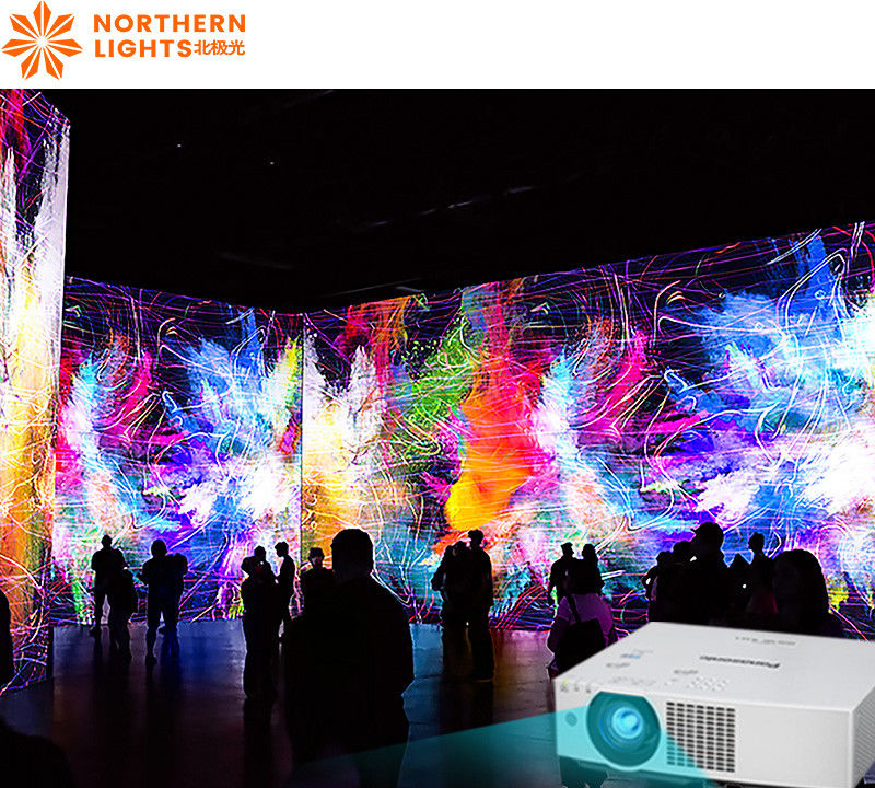 Interactive Hologram Wall 3D Holographic Projector For Hotel Decoration