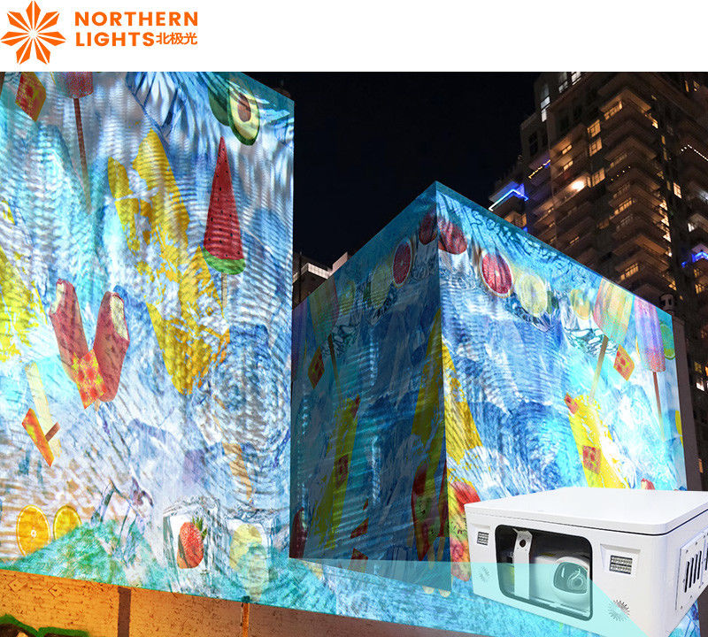 8500 LM Interactive Projection Mapping Outside Immersive Projection Mapping 8500 LM Interactive Projection Mapping Outside Immersive Projection Mapping