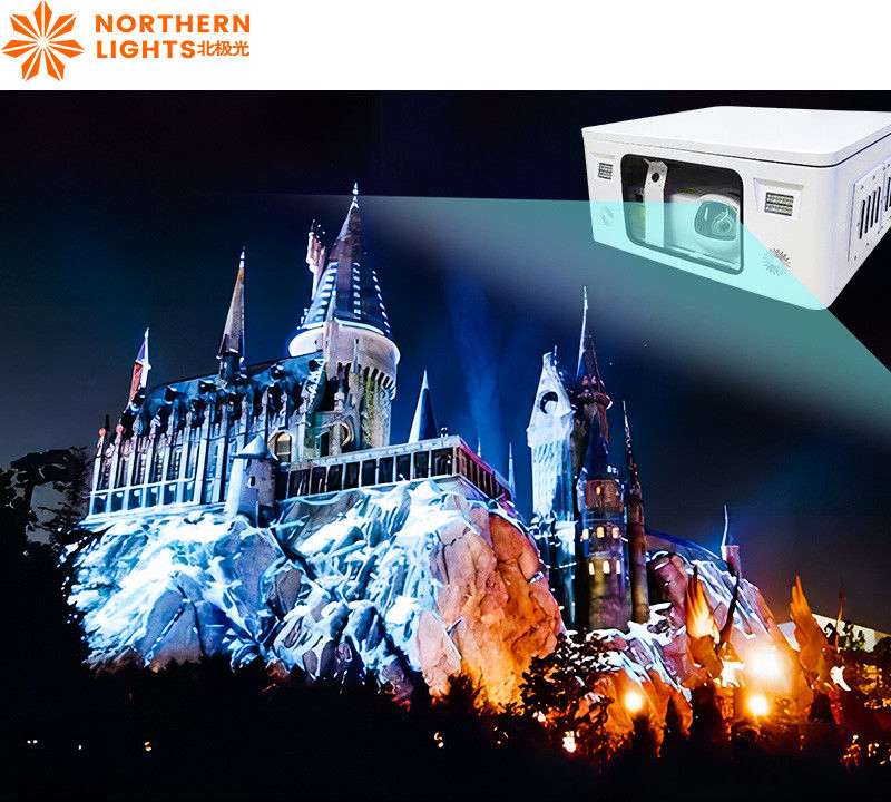 Northern Lights Interactive Wall Projection Mapping Show For Hotel Building
