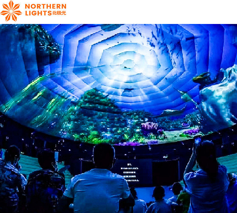 Immersive Projection Dome Theater Holographic Projector For Hotel ...