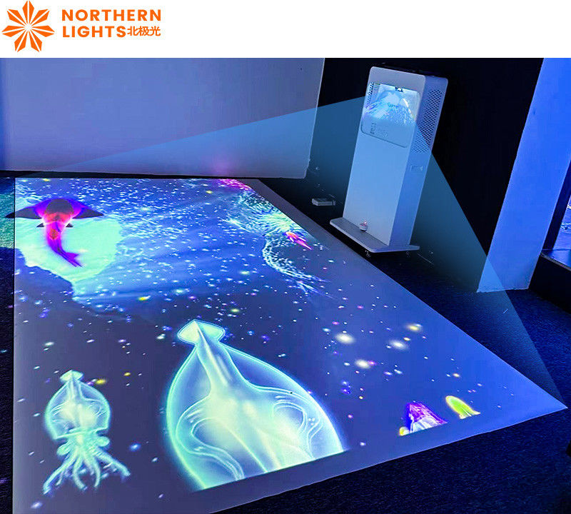 3300 Lumen Mobile Interactive Digital Projection Projector For Shopping ...