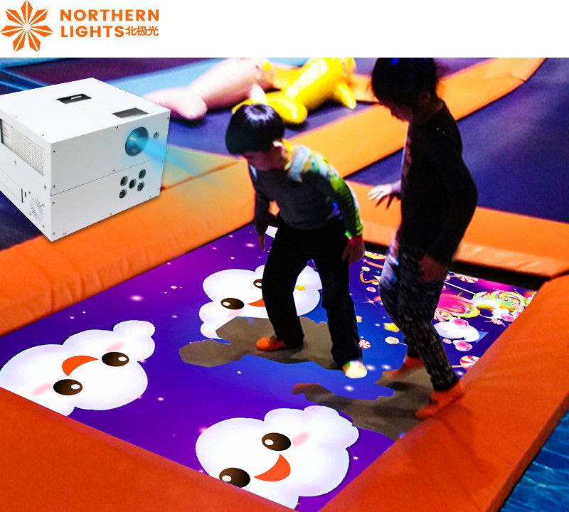 Indoor Playground Interactive Projection Game Trampoline Projector Game ...
