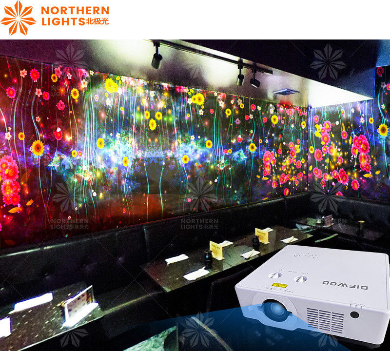 Multi Projection 3D Interactive Immersive Projector For KTV Decoration