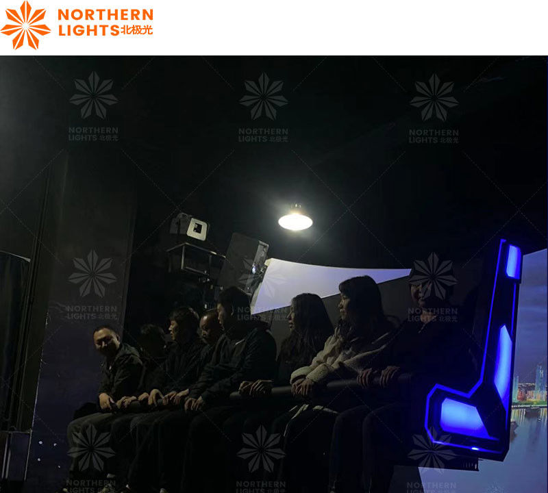 9d Vr Cinema Top Dome Flying Cinema Ride Six Dof Platform Motion Simulator