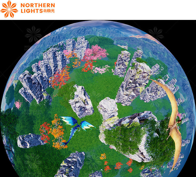 Space 360 Spherical Projection Theater Cinema Projection Dome Screen