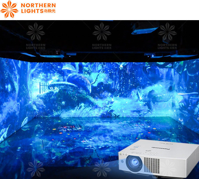 3d Hologram Interactive Wall Floor Projection For Art Museum Exhibition