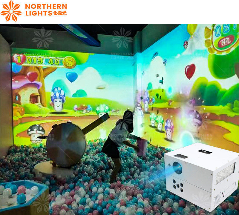 Indoor Amusement Park Smash Wall Kids Playground Interactive Projection ...