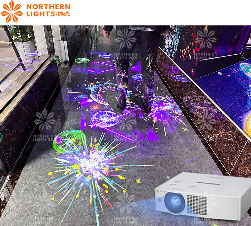 New Popular Ir Camera Motion Capture Interactive Ground Projector System