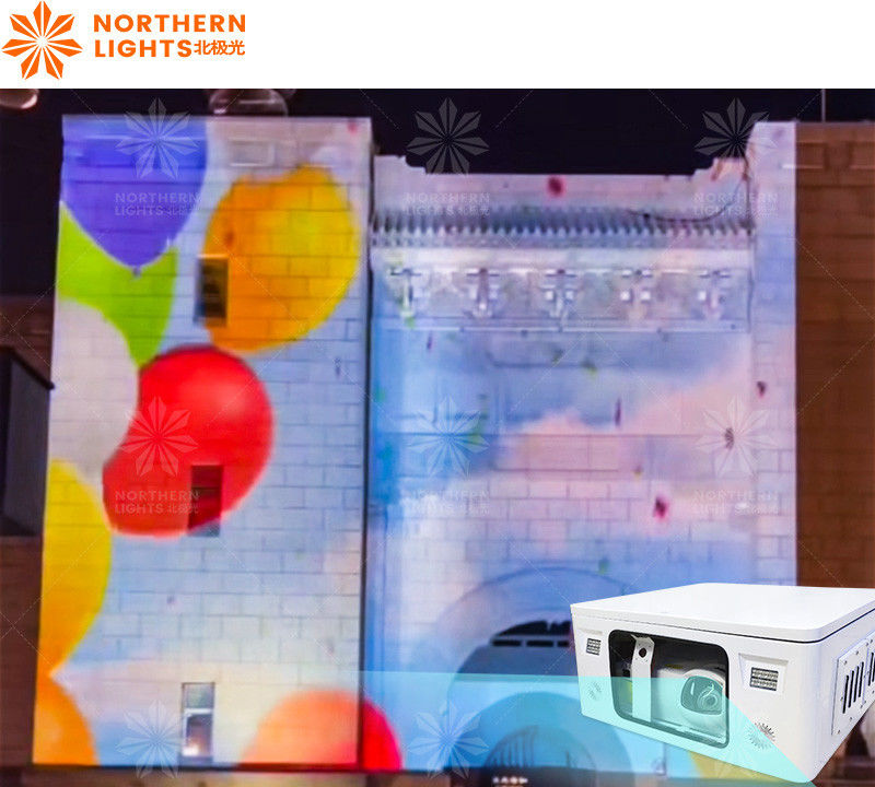 Outdoor Building Lighting Video Show Projection Immersive Projector ...