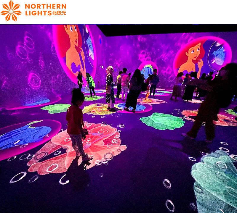 Room Decorations Digital Art Museum Exhibition 3d Immersive Mapping ...