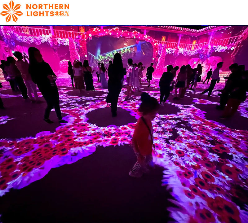 3d Holographic Interactive Wall Projection Software Immersive Room ...