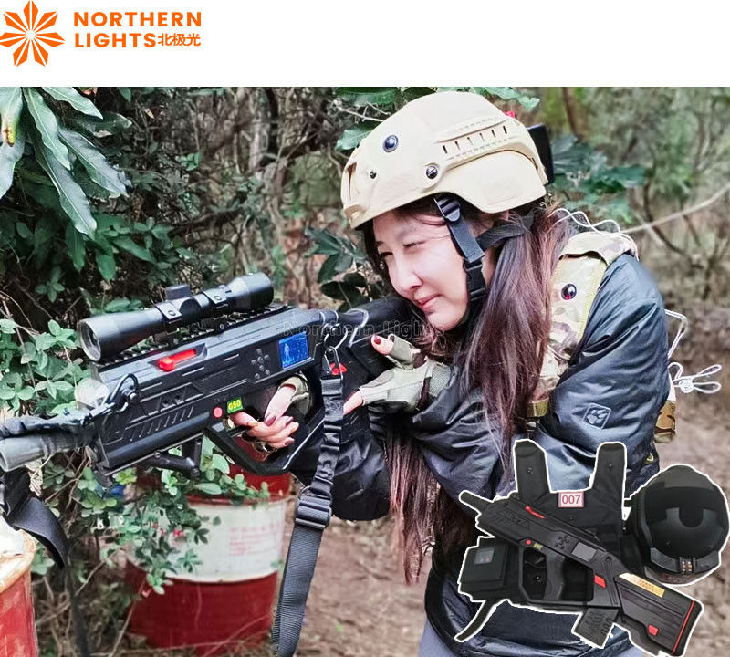 Commercial Live-Action CS Gun And Vest Multiplayer Wireless Laser Tag ...