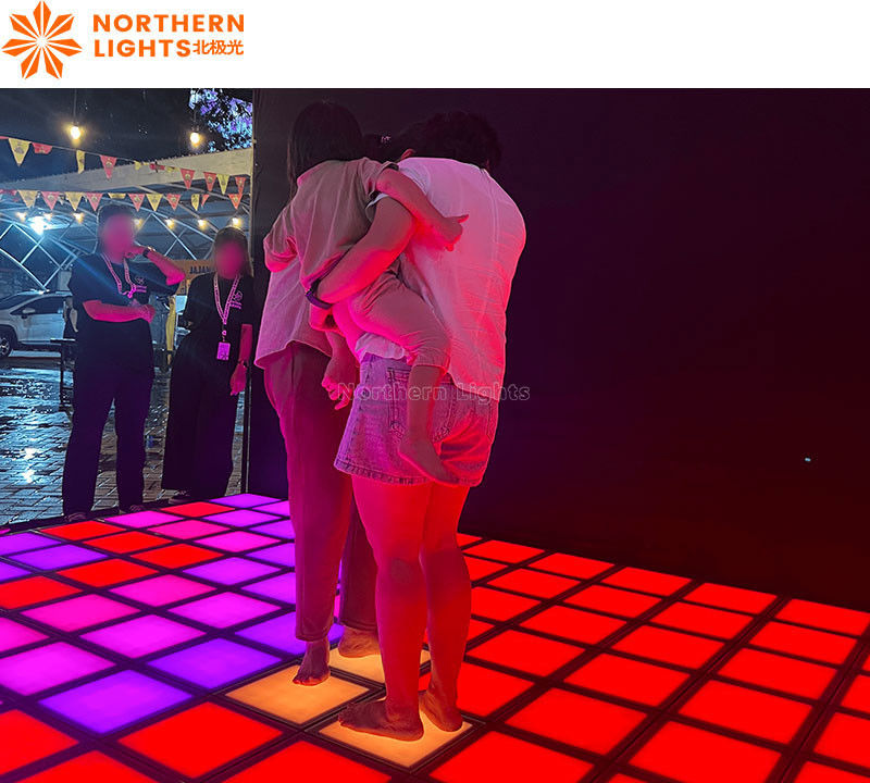 Led Grid Game Light Indoor Led Touch Gaming Floor Megagrid Interactive Game
